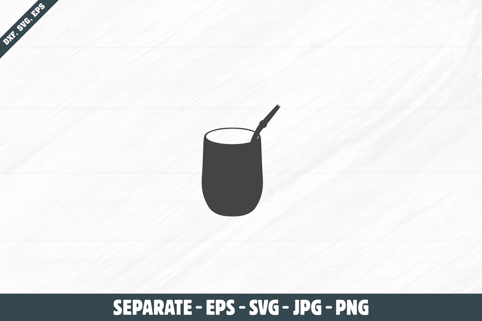 Yerba Mate Cup Silhouette: Argentinian Tea SVG Bundle (digital Download ...