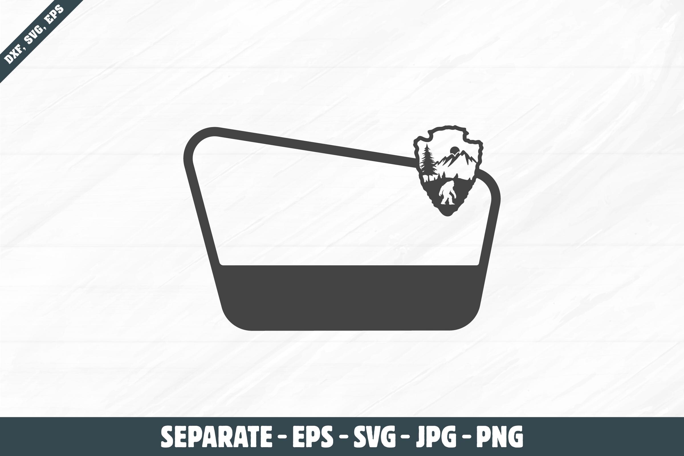 National Park Sign SVG Vector: Customizable Silhouette (digital Files ...