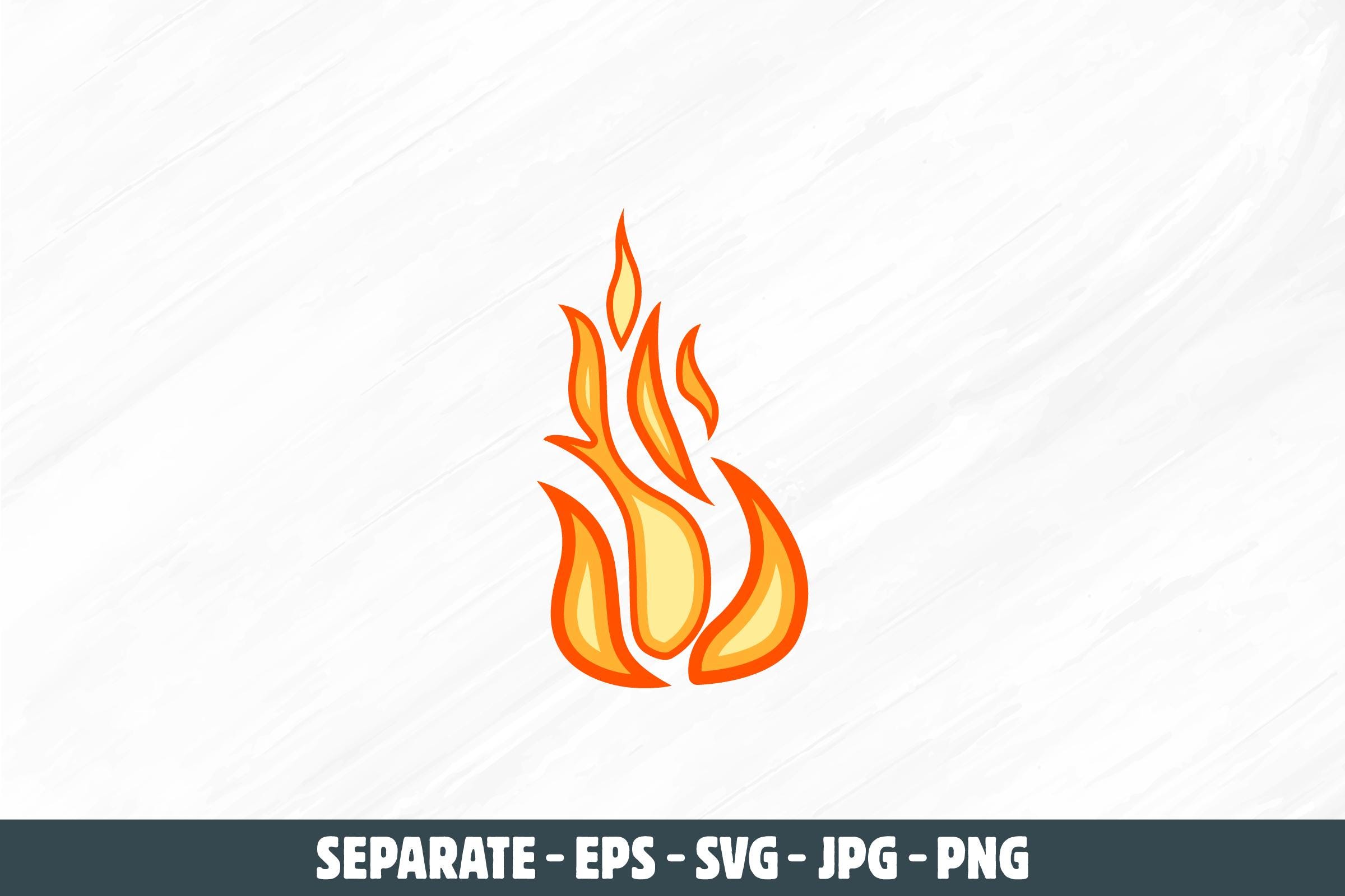 Flame Illustration, Fire Flames Svg, Fire Flames Silhouette, Fire ...