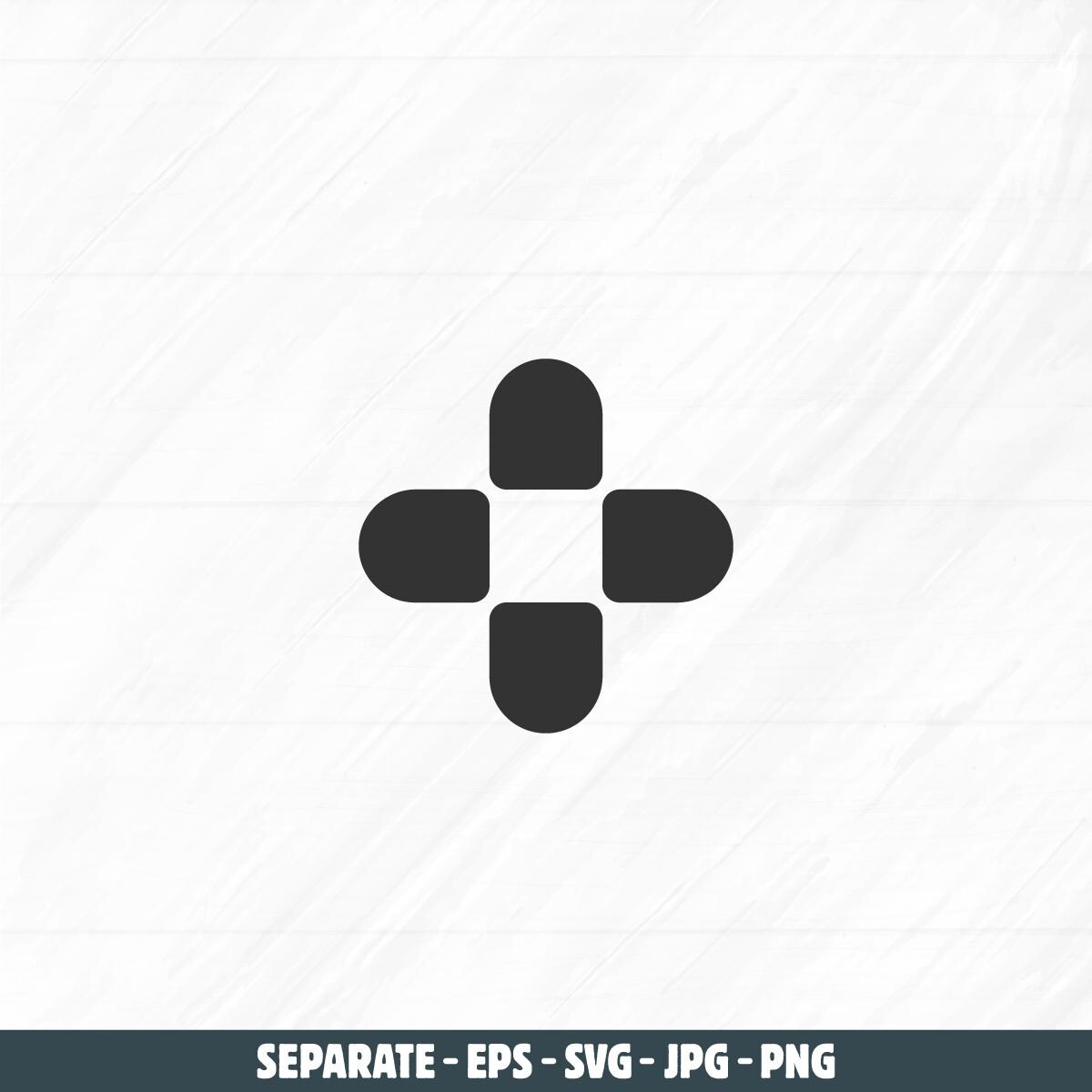 Basic Shapes SVG Bundle: Silhouette Clipart Vector Set - Etsy