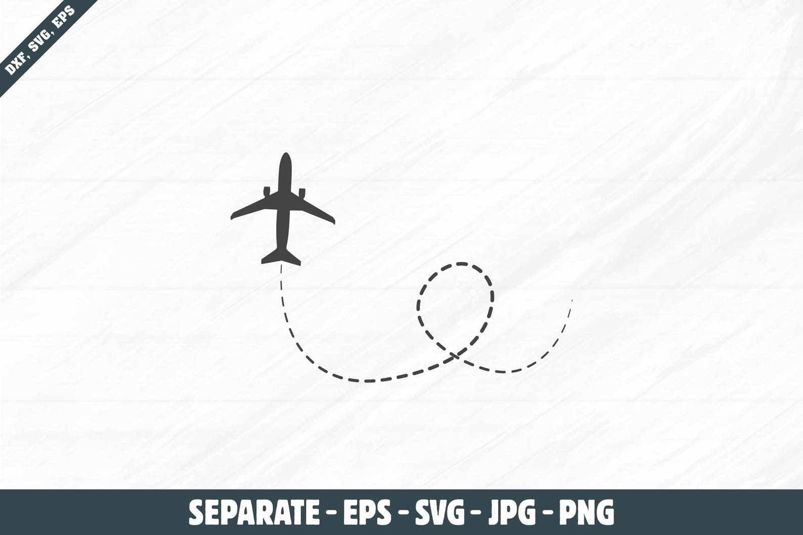 Airplane Route SVG: Dotted Line Heart Path (digital Download) - Etsy