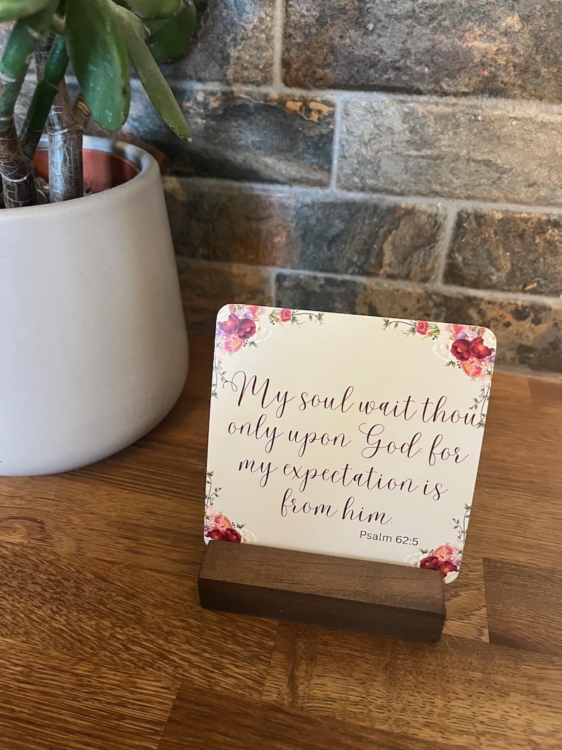 10 KJV Bible Verse Encouragement Flat Cards/sign Art - Etsy
