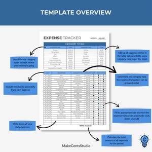 Monthly Bill Tracker Expense Tracker Printable Planner Budget Template ...