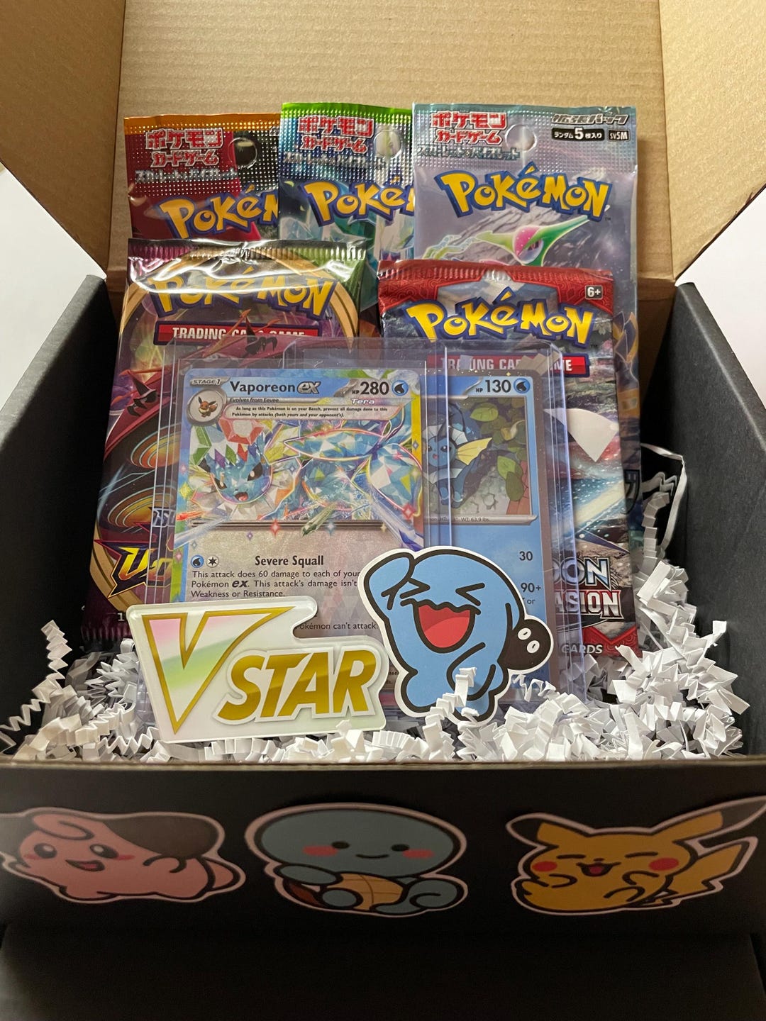 Pokemon Surprise Box! 2 English, 3 Japanese Packs + 1 Hit + BONUS! - Etsy