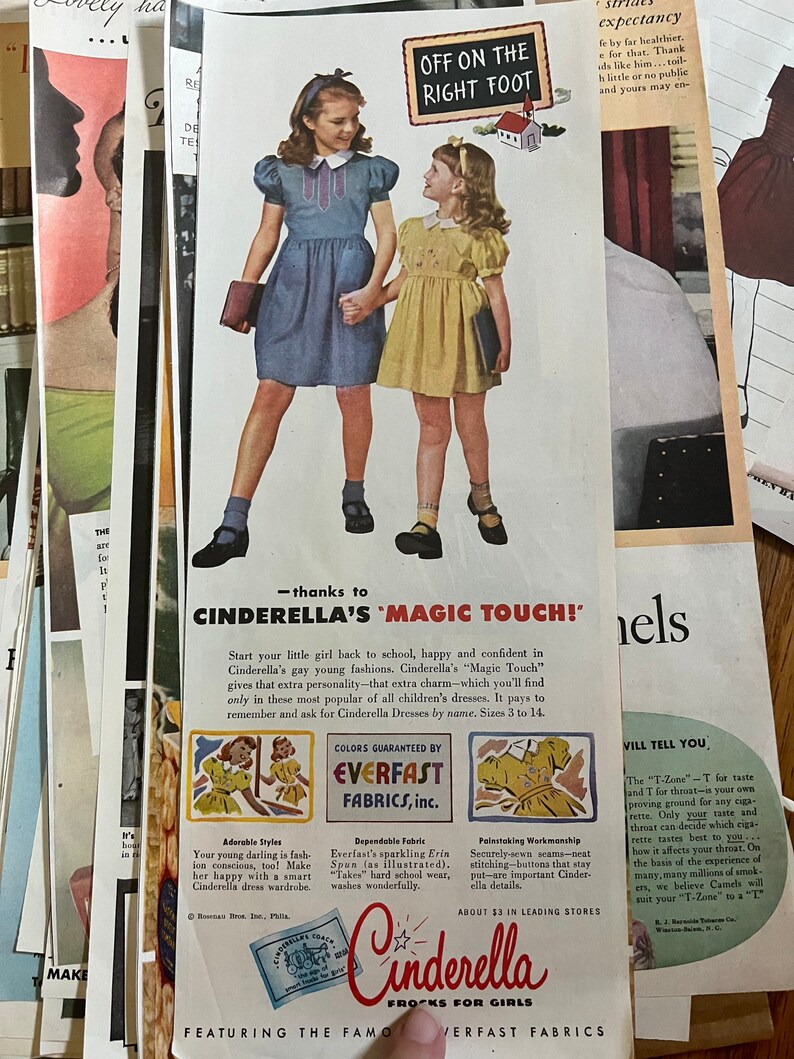 Vintage Advertisements Women Homemaker Domestic 1940s Ladies - Etsy