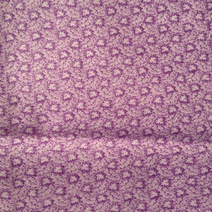 Lavender White Calico Floral Pattern Cotton Quilting Fabric - Etsy
