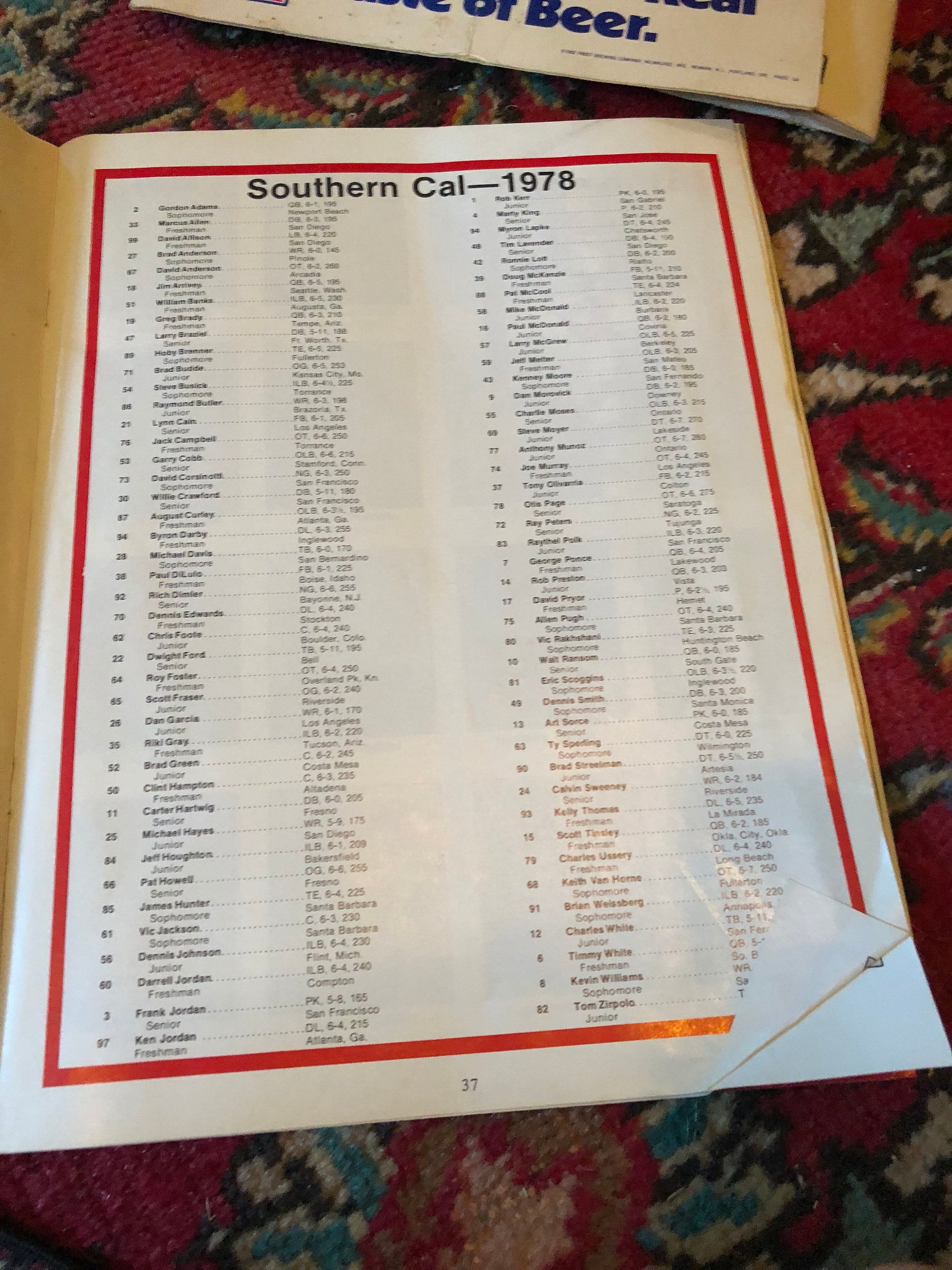 1978 Alabama Crimson Tide Football Program Bear Bryant Bama | Etsy