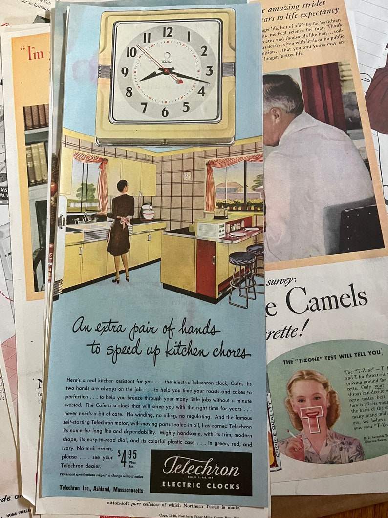 Vintage Advertisements Women Homemaker Domestic 1940s Ladies - Etsy