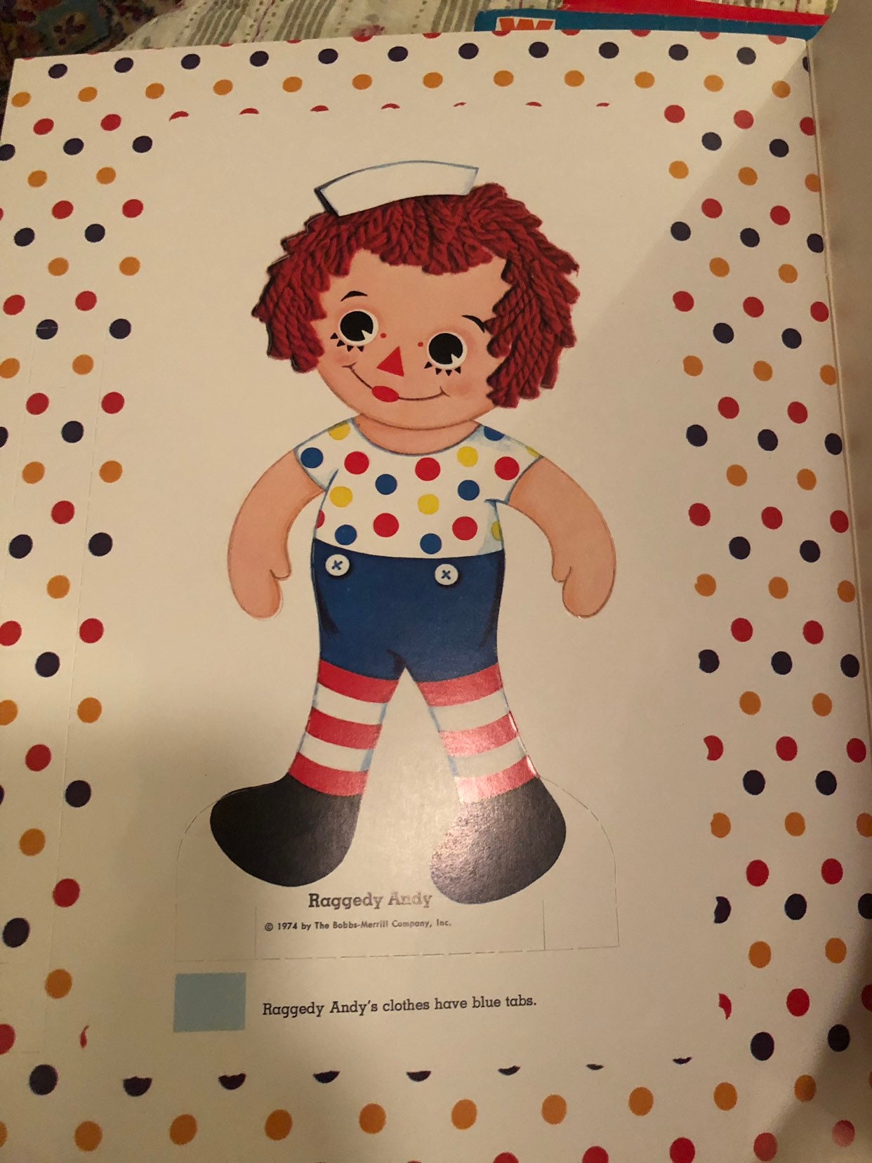 Raggedy Ann and Andy Circus Themed Paper Dolls Whitman Books | Etsy