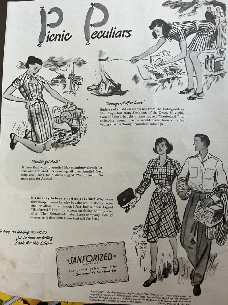 Vintage Advertisements Women Homemaker Domestic 1940s Ladies - Etsy