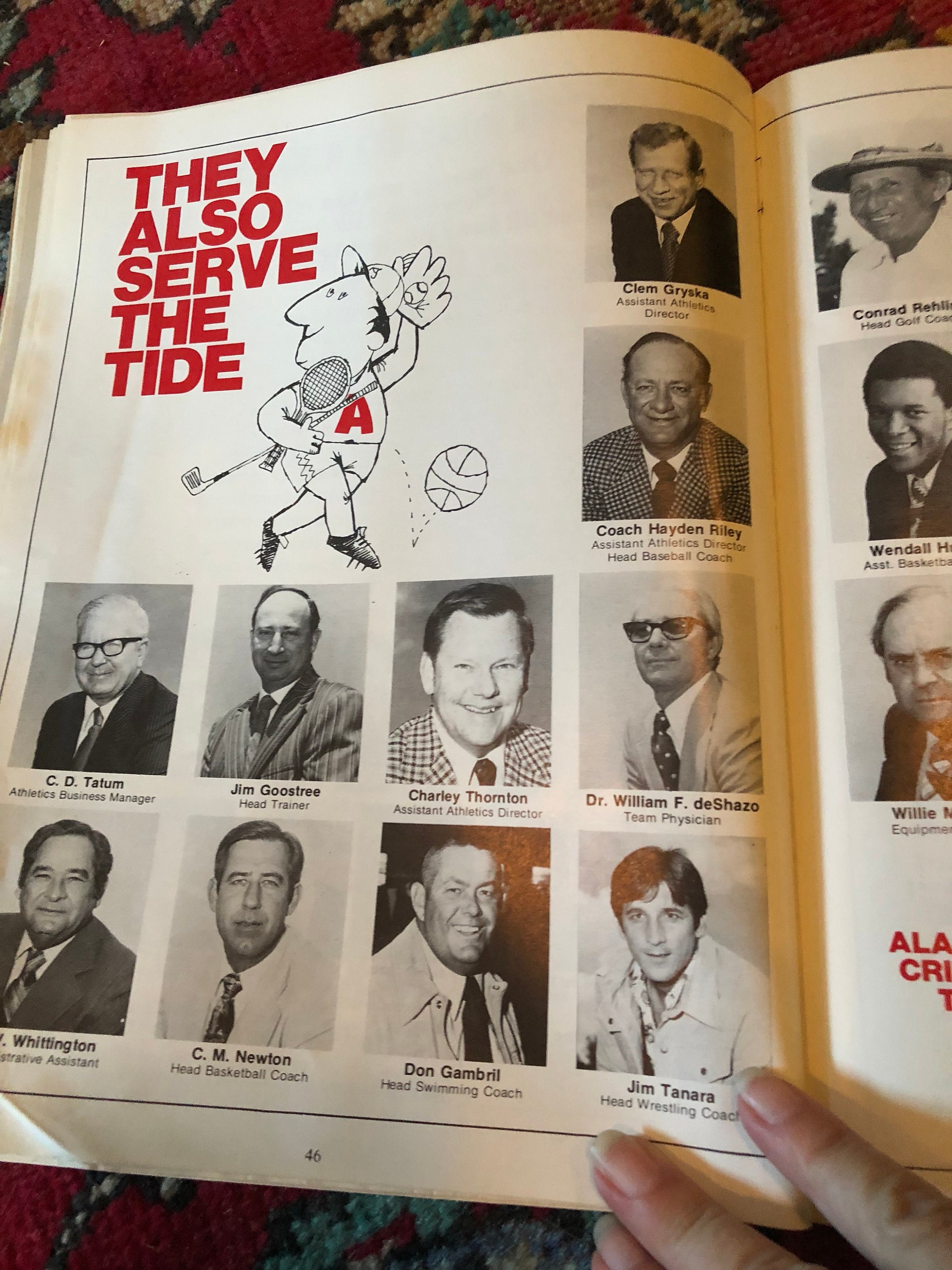 1978 Alabama Crimson Tide Football Program Bear Bryant Bama | Etsy