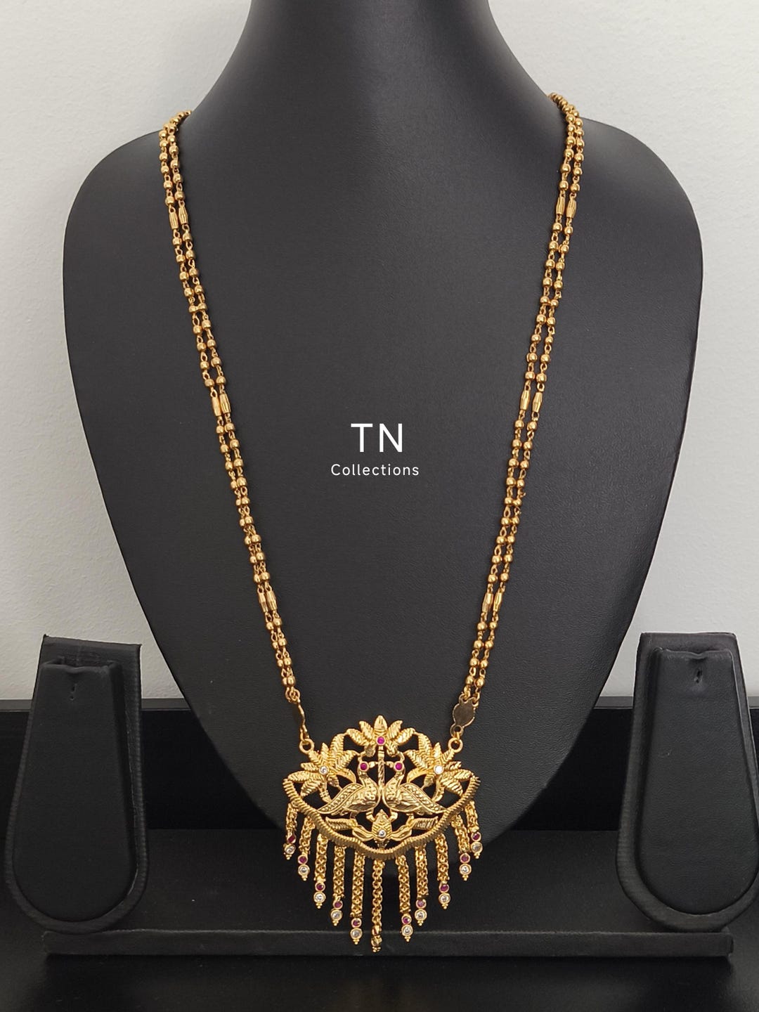 Traditional Micro Gold Plated Pathakkam - Etsy