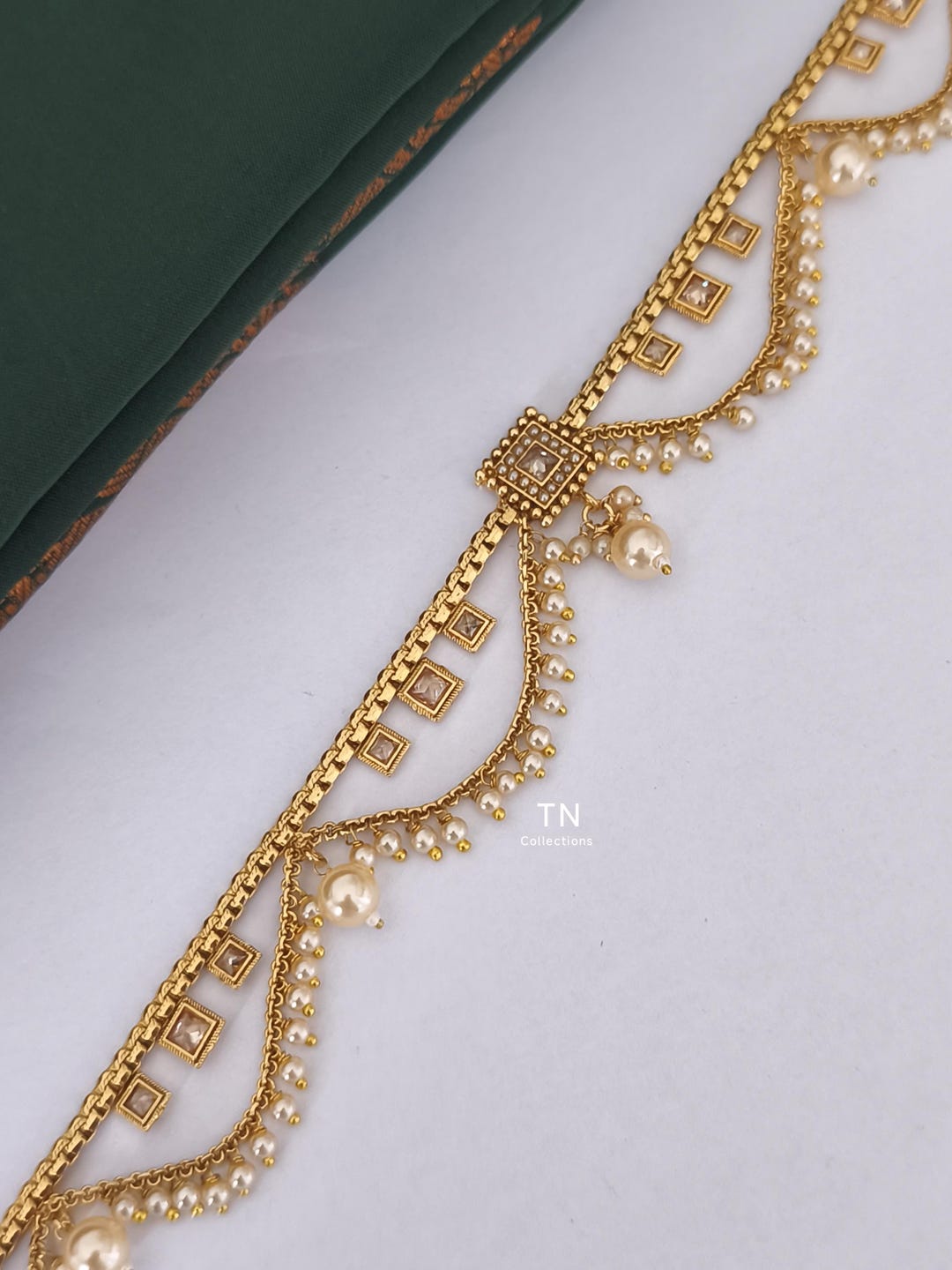 Traditional Impon, Antique Gold Plated Hip Chains/waist Chains - Etsy