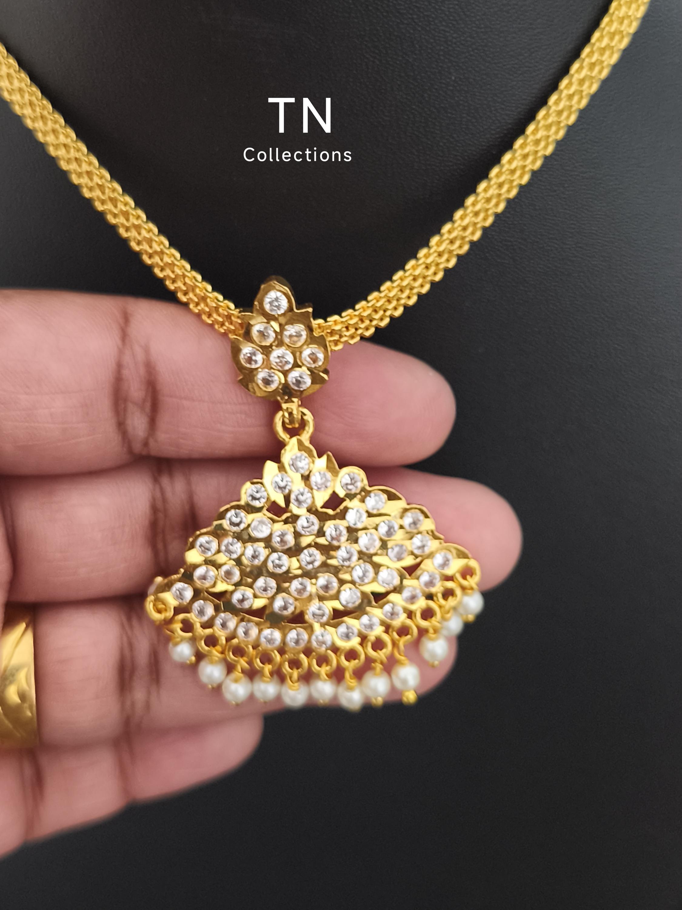 Traditional Impon Micro Gold Plated Attiyal/ Attigai ( Necklace) - Etsy
