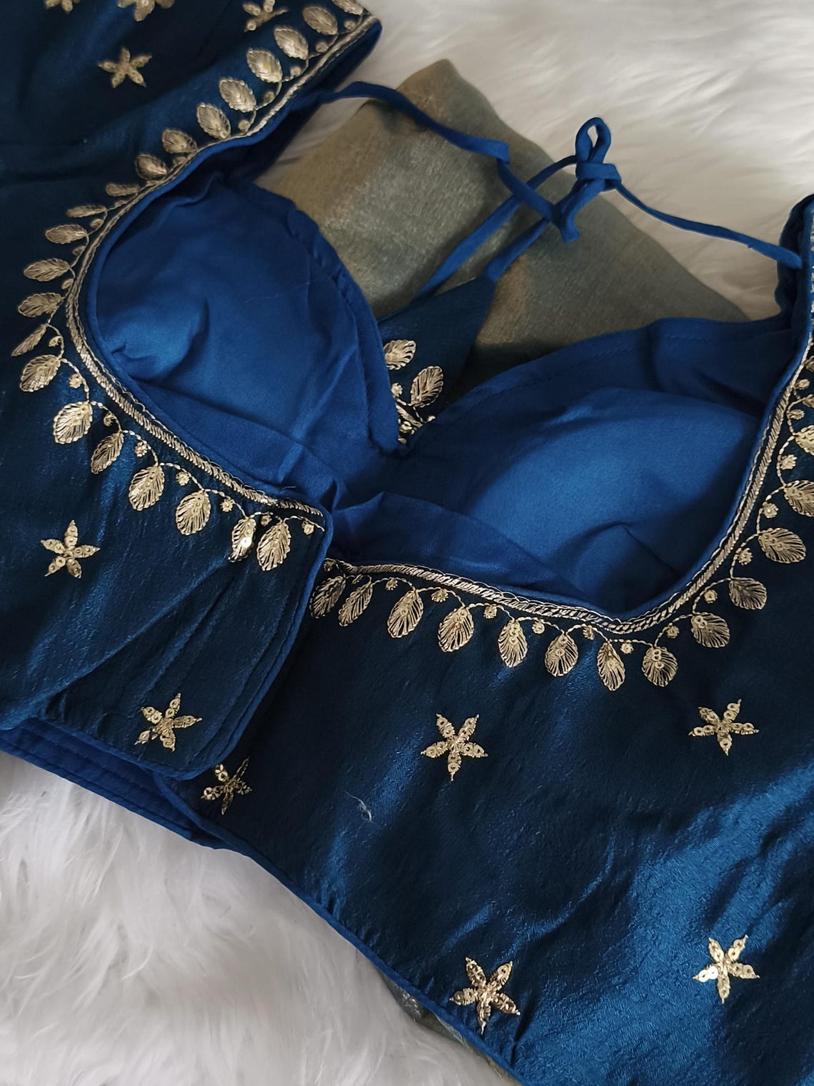 Soft and Shiny Space Silk Party Sarees With Readymade Blouse - Etsy