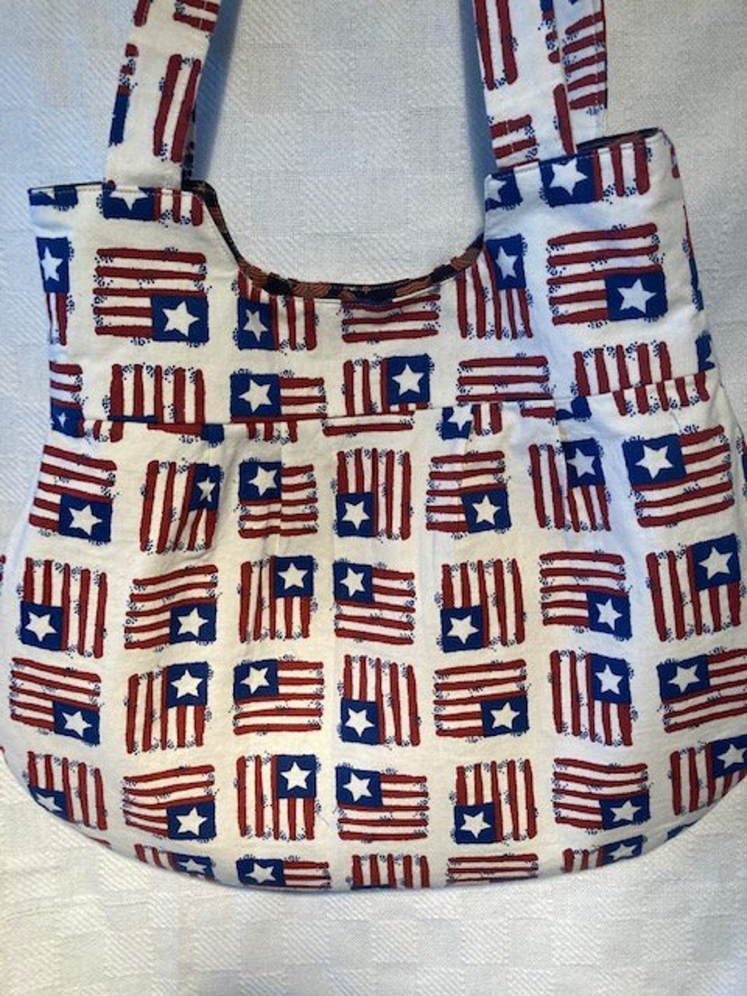 Handmade Patriotic Purse With Flags Lining - Etsy
