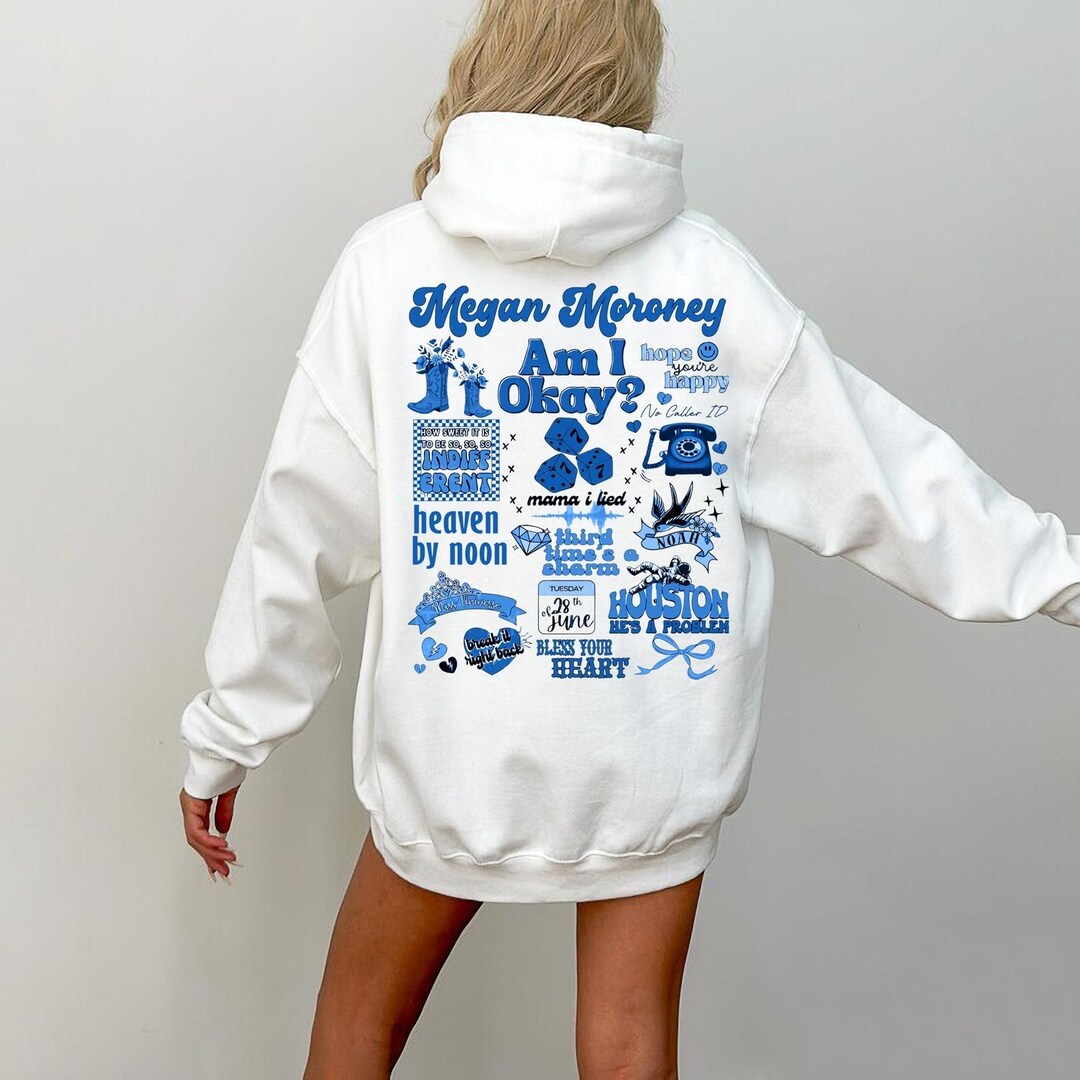 MM Am I Okay Tour Hoodie Crewneck Sweatshirt Album Song Tracklist Shirt ...