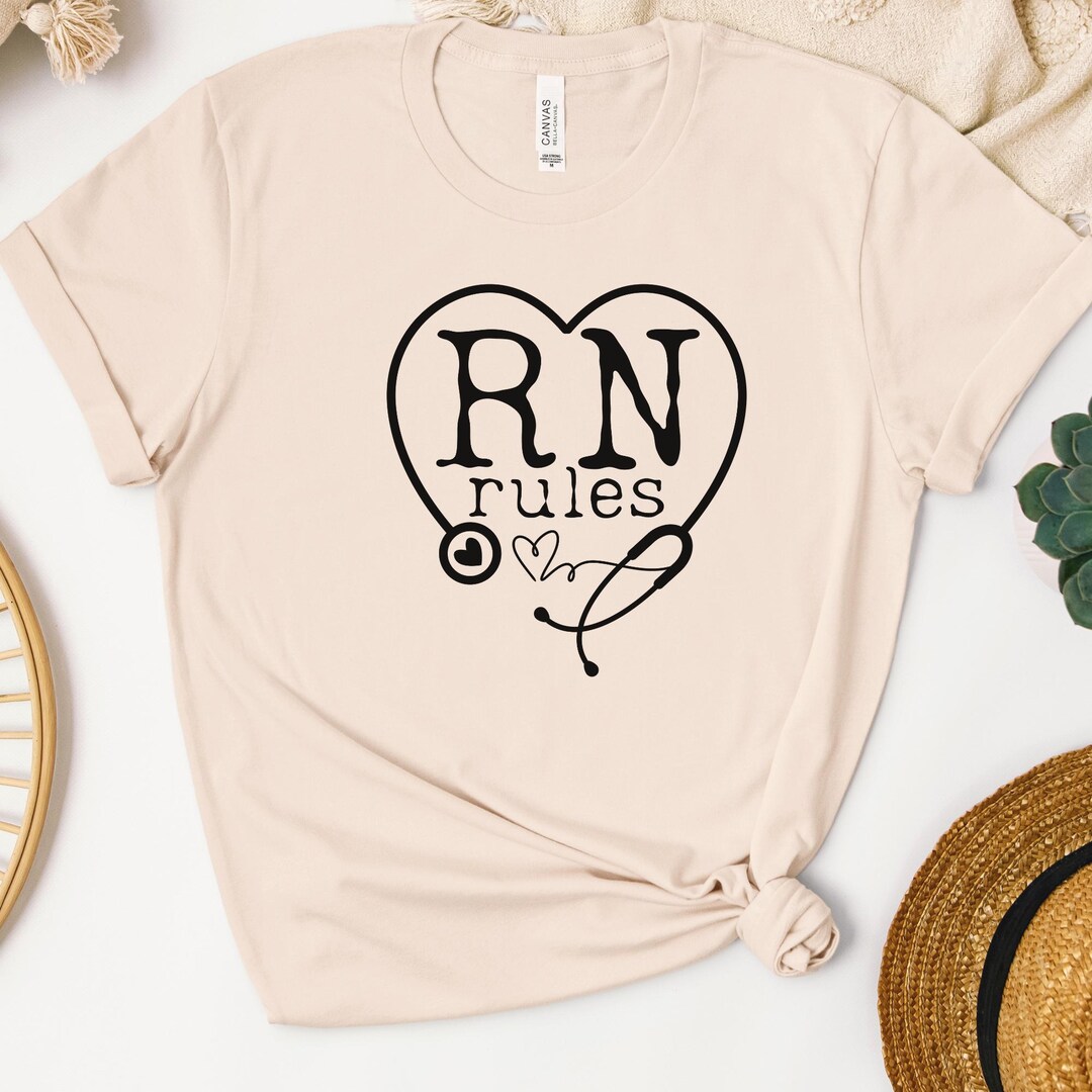 RN Rules PNG, Registered Nurse, Digital Download, PNG for Sublimation ...