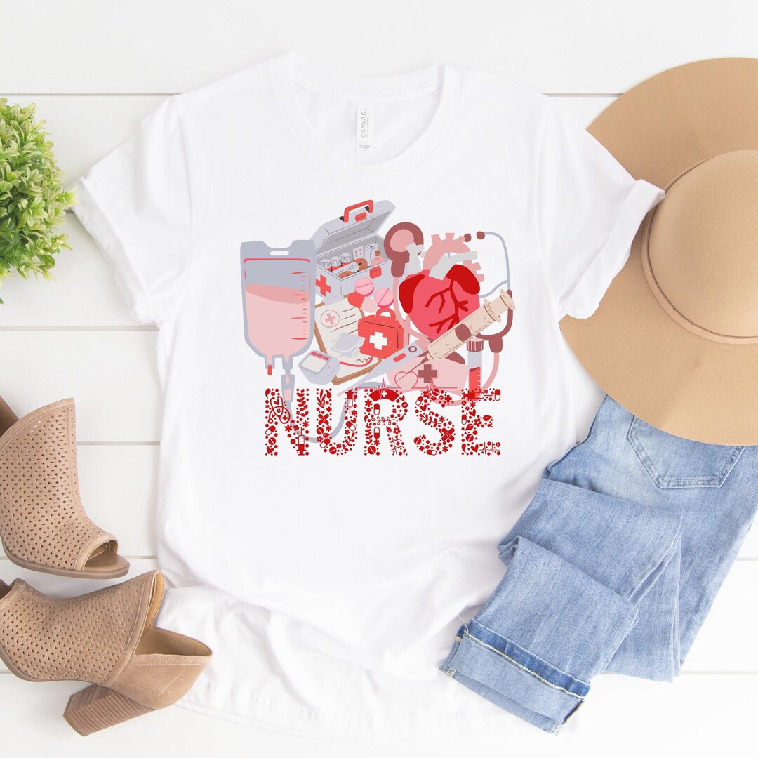 Nurse Life Collage PNG: Registered Nurse Design (digital Download) - Etsy