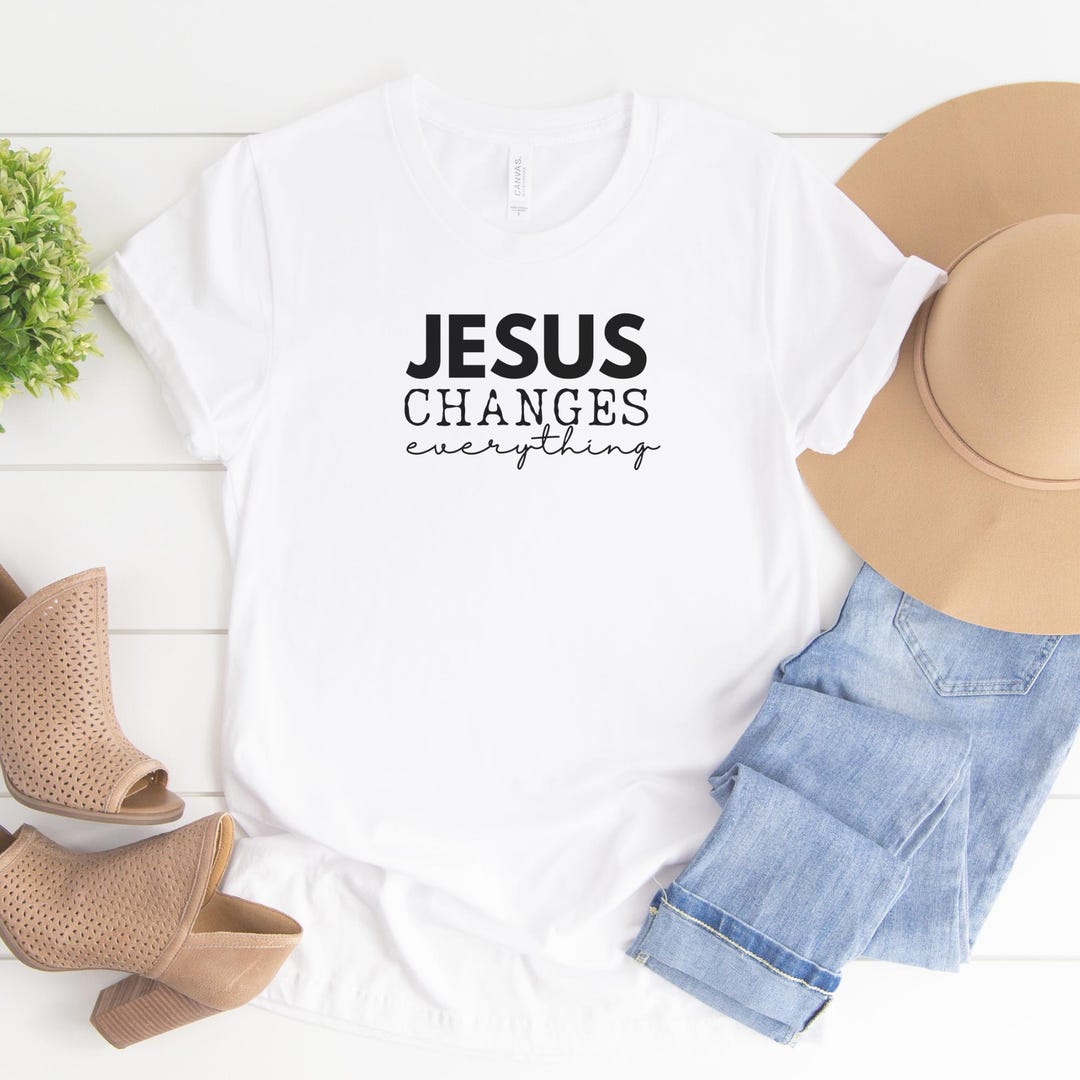 Jesus Changes Everything PNG - Christian Faith Graphics (digital ...