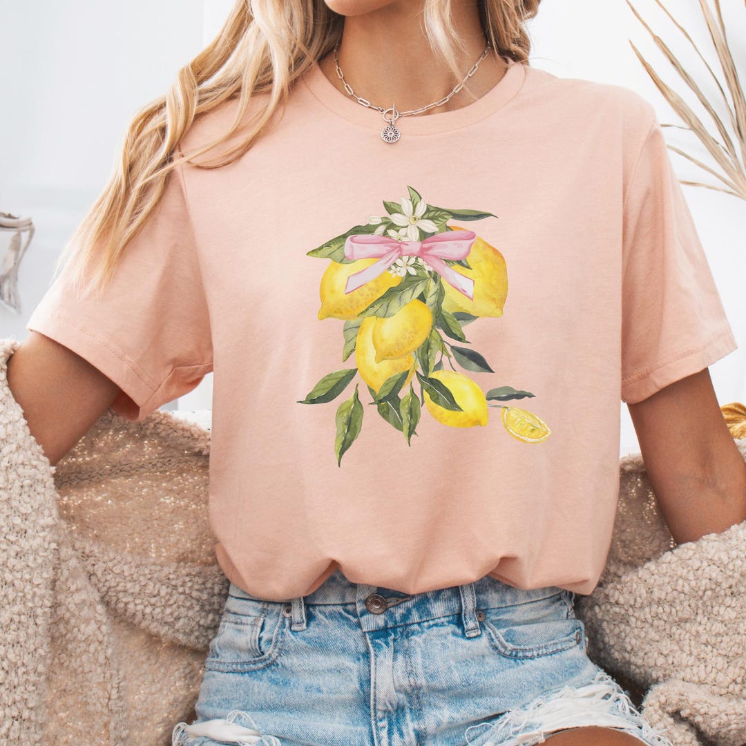 Lemon Flare PNG, Vintage Lemon Fruit Graphics, Pink Coquette Bow ...