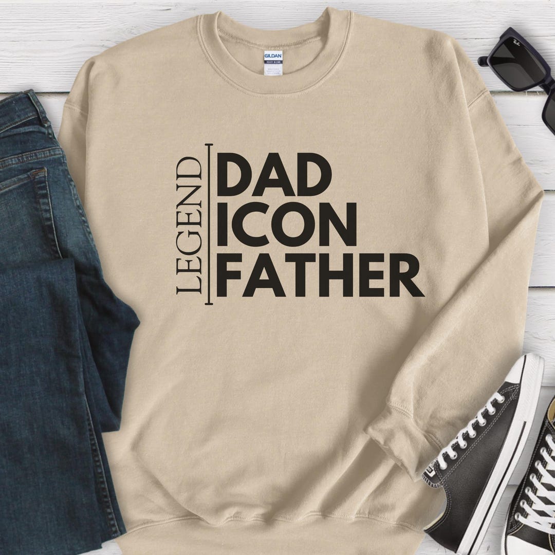 Legend Dad Icon Father PNG: Father's Day Sublimation (digital Download ...
