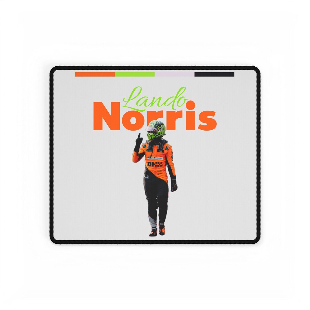 Lando Norris F1 Mouse Pad – Papaya Orange Mclaren Racing Desk Mat - Etsy
