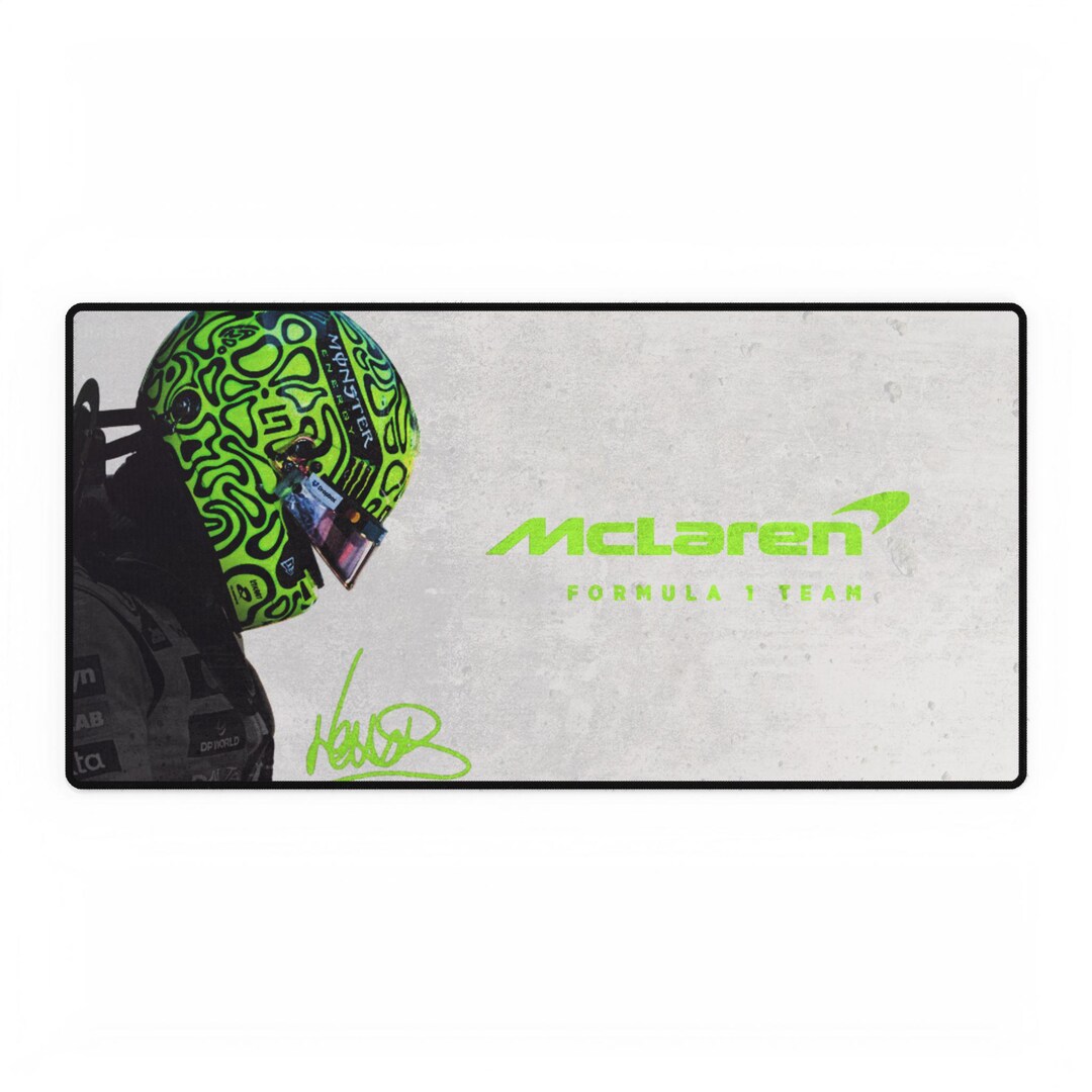 Lando Norris Mclaren F1 Mouse Pad | Racing Fan Gift - Etsy