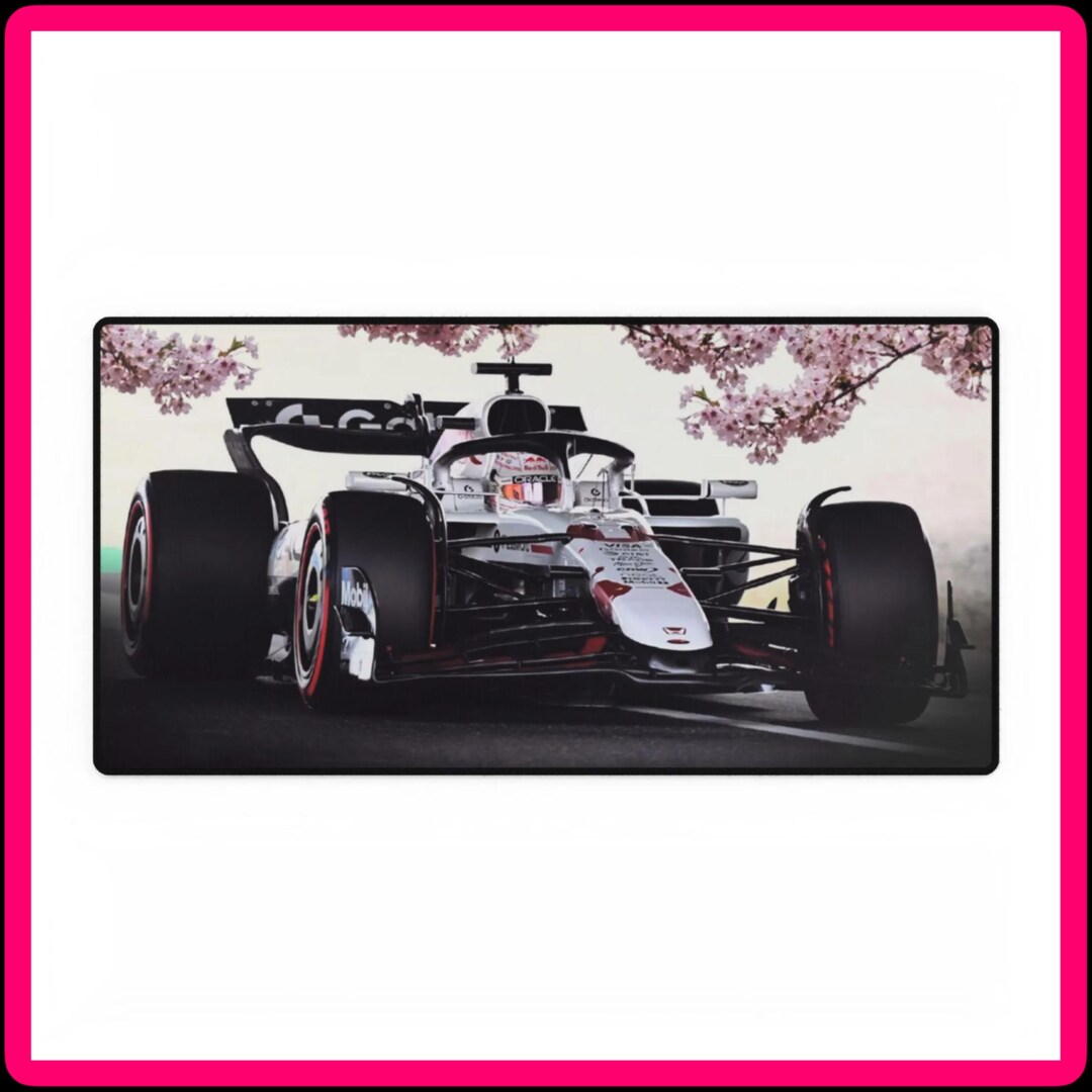 Suzuka Red Bull F1 Mouse Pad | Japanese-inspired Racing Desk Mat | Max ...
