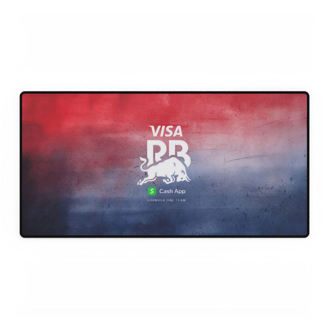 Visa Cash App RB F1 Watercolor Mouse Pad – Racing Bulls Desk Mat ...