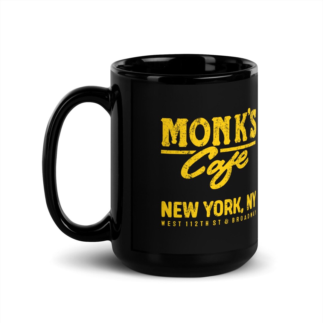 Monks Cafe - Funny 80s 90s Seinfeld Diner Cafe Vintage Humor - Tea ...