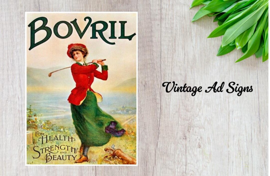 Bovril - Vintage Sign- Aluminium Metal Sign. - Etsy