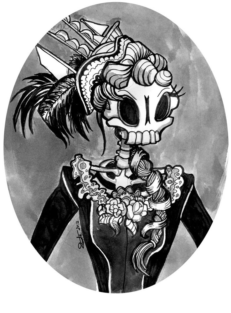 Custom Skeleton Portraits - Etsy