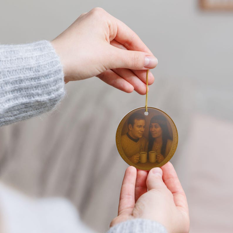 The Many Loves of James T Kirk Miramanee Ceramic Ornament | Star Trek ...