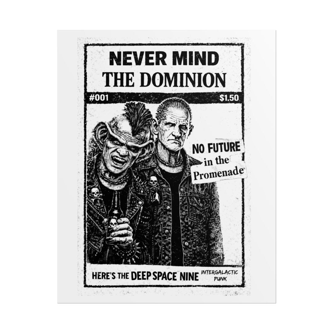 Punk Rock Quark and Odo Rolled Poster Deep Space Nine Punk Art - Etsy
