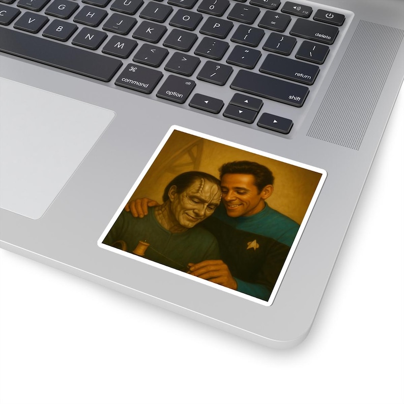 Garak Bashir Tailor Doctor Sticker Space Deep Star Nine Trek - Etsy