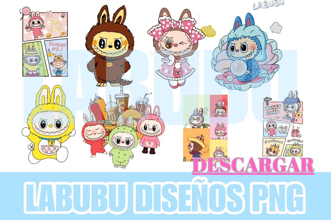 Labubu PNG - Etsy
