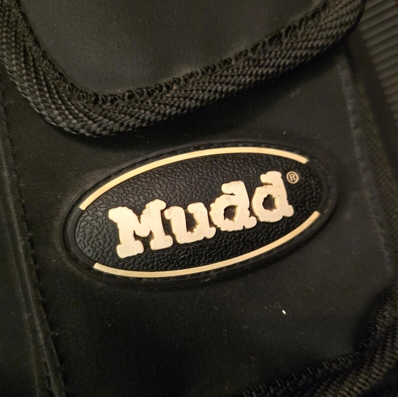 Mudd RARE Vintage Y2K Black/black Crossbody Bag W/ Built-in Make-up Bag ...