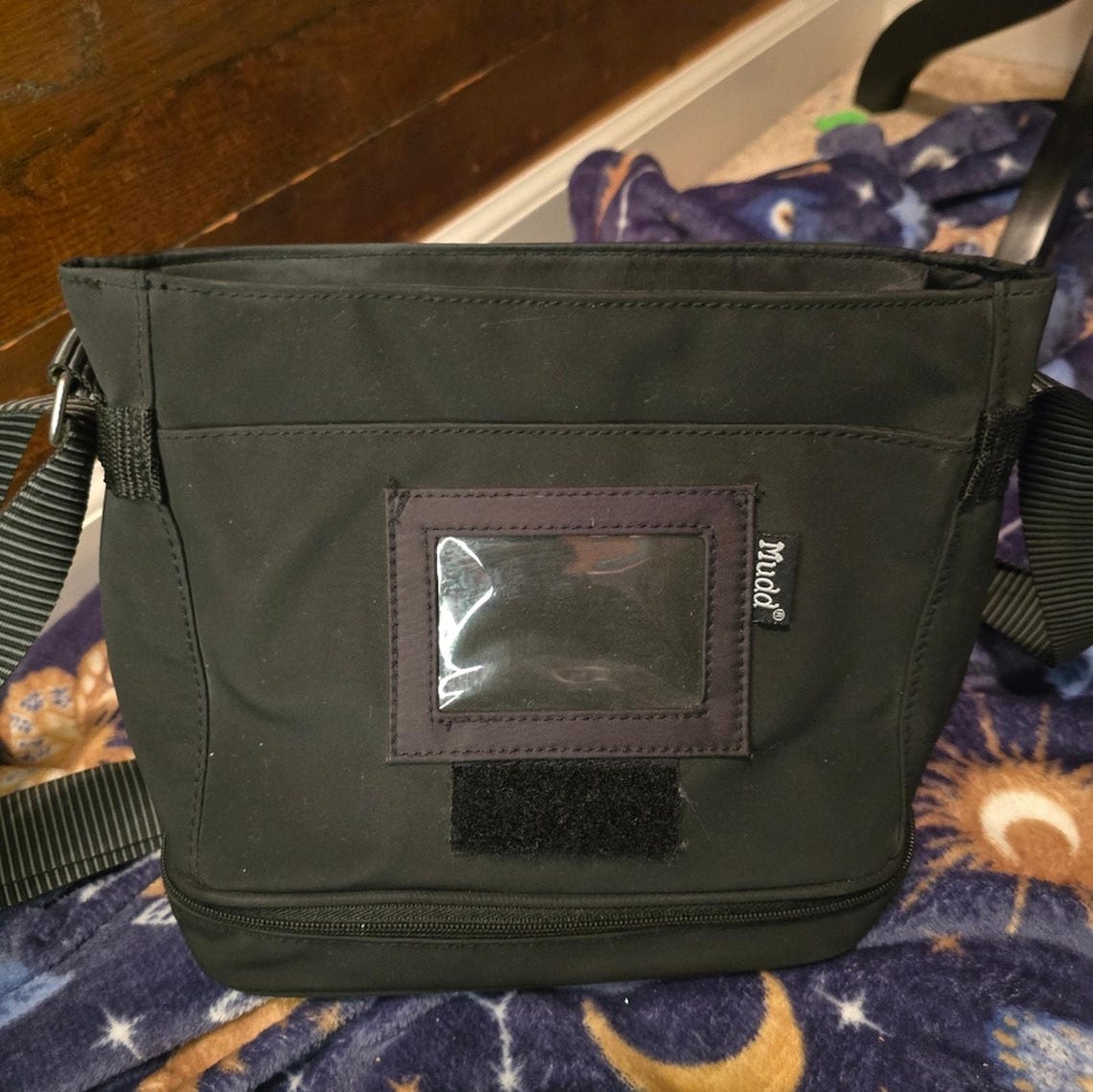 Mudd RARE Vintage Y2K Black/black Crossbody Bag W/ Built-in Make-up Bag ...