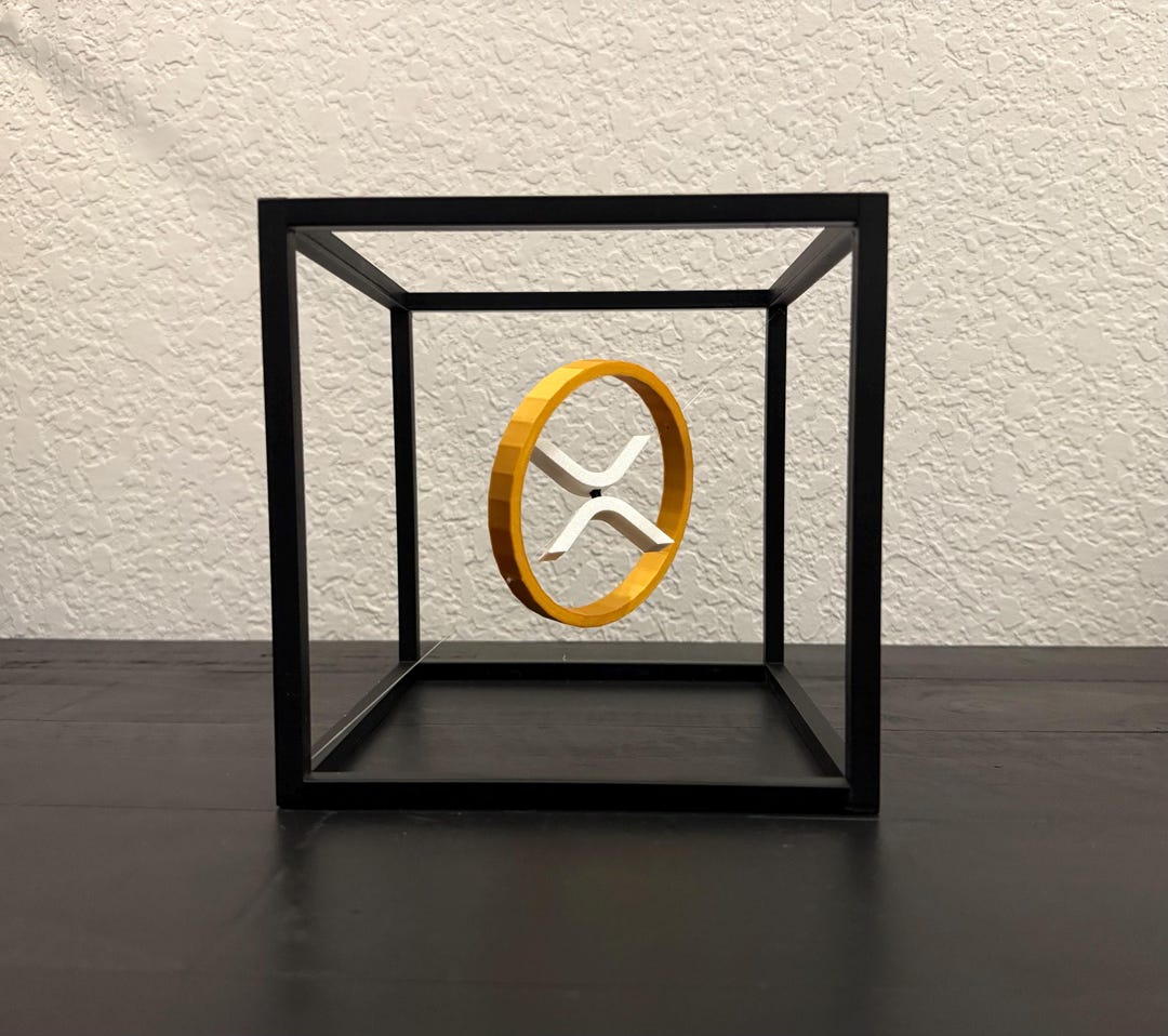 XRP Crypto Cube - Etsy