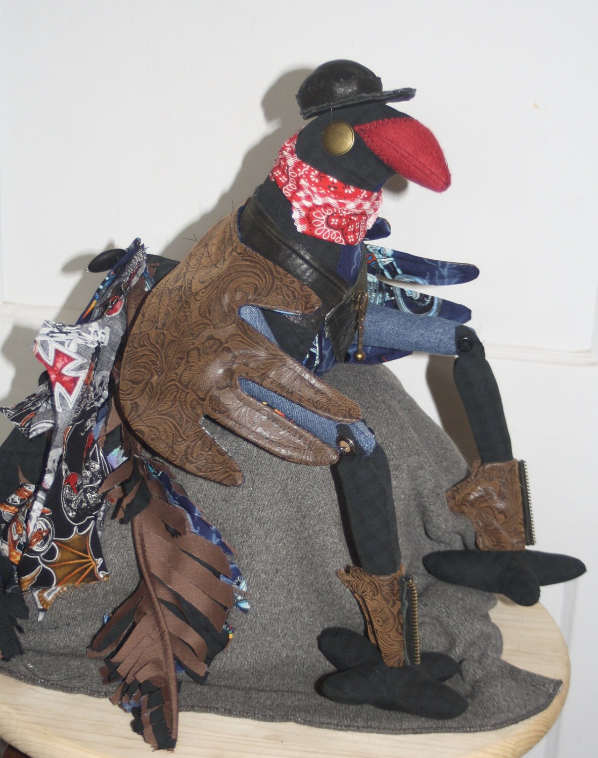 Novelty Biker Chicken Cute Gift for All Biker Fan's - Etsy UK