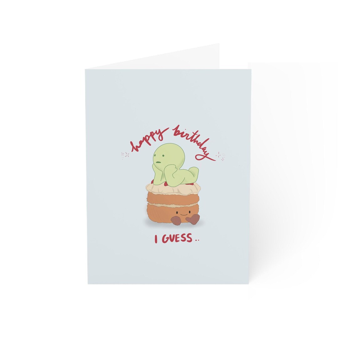 Smiski Birthday Card Greeting Card Card for Friends, Party Card, Funny ...