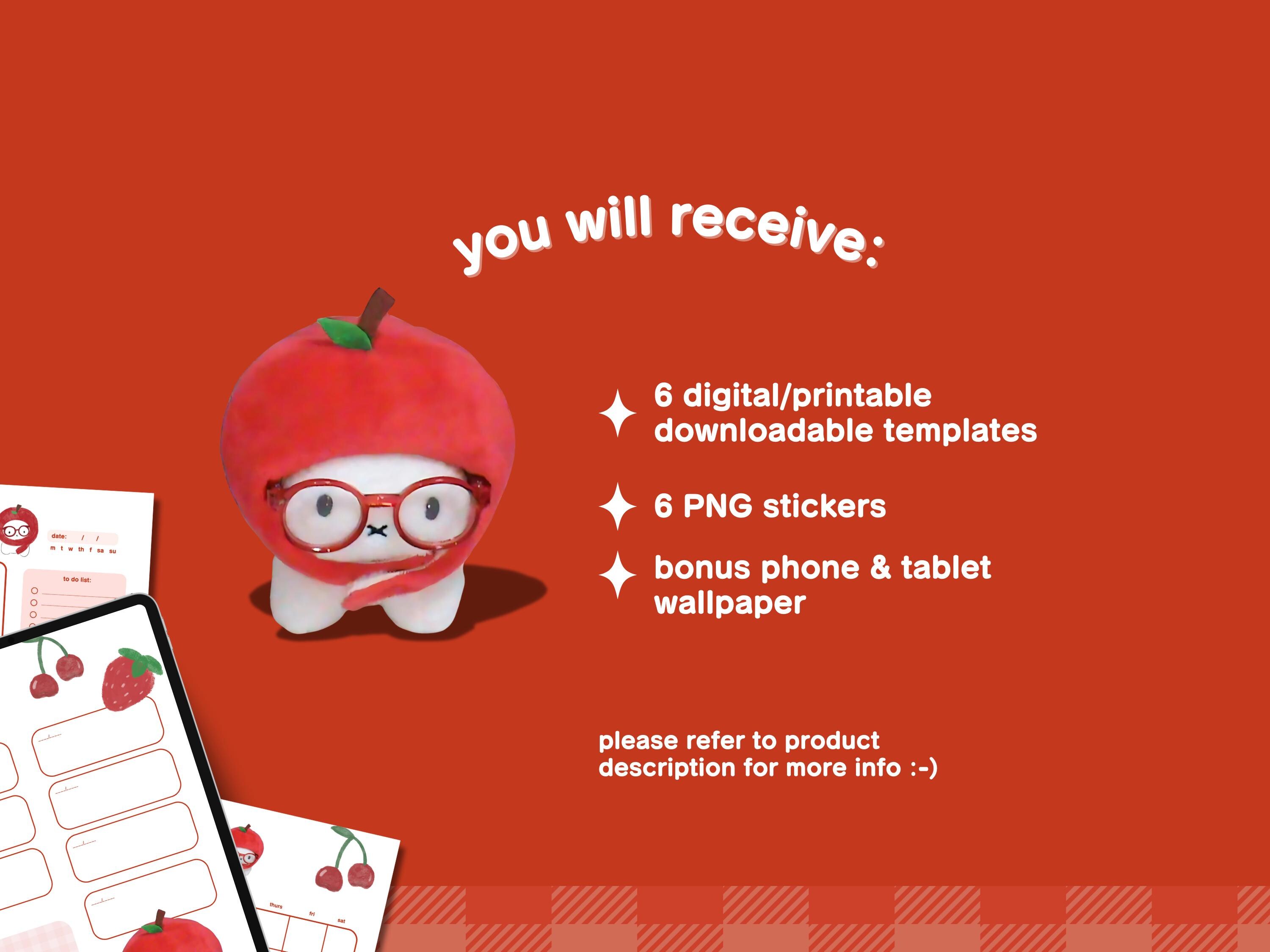 Miffy Digital Planner Monthly, Weekly, & Daily Templates | Goodnotes ...