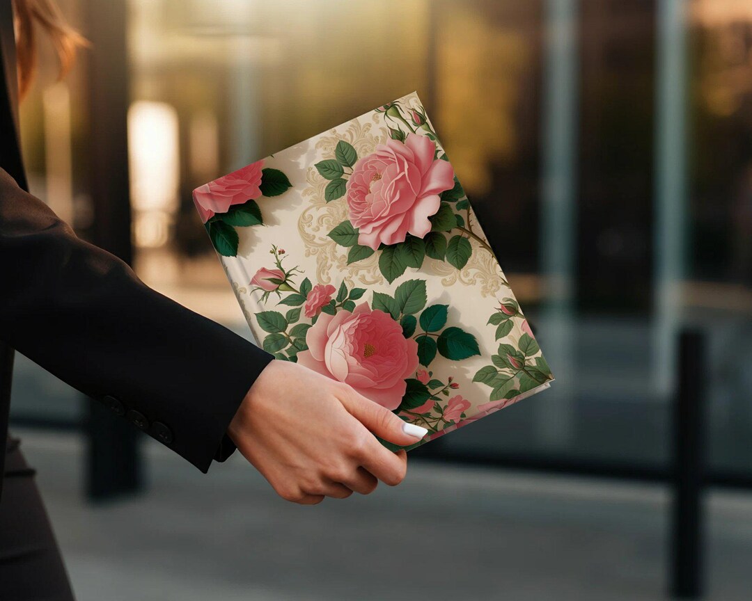 Journal Roses for Her Floral Notebook for Writers Flower Diary for ...