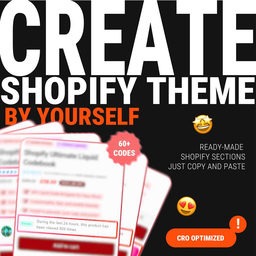 Shopify Sections Bundle – 60 Custom Liquid Sections | Shopify Theme Sections | Drag & Drop | No ...