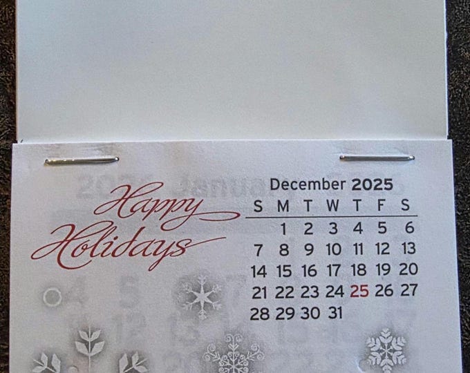 Small 2026 Stick-on Calendar, 3 Inch X 4 Inch - Etsy