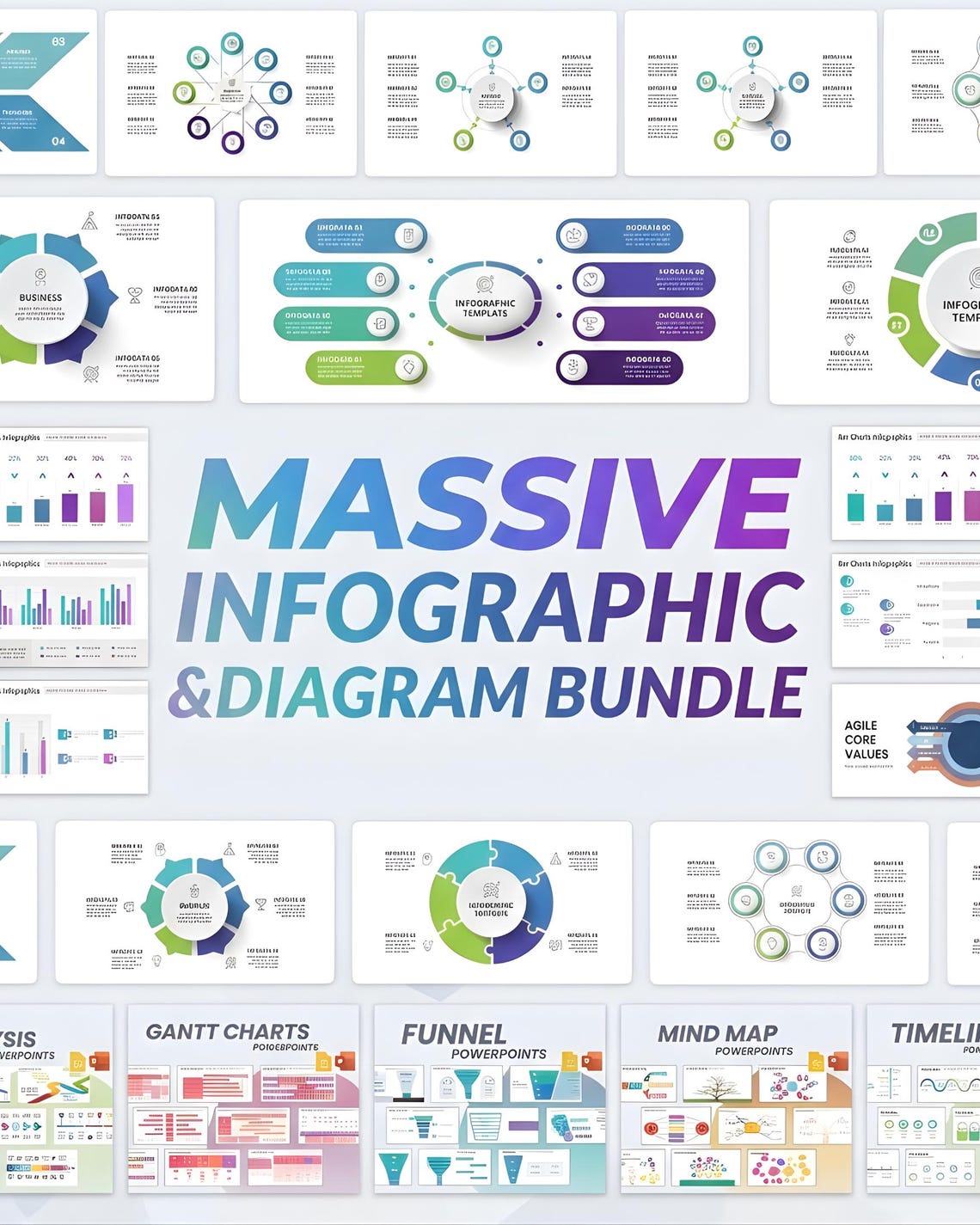Template Bundle Fully Editable Templates | Advanced Infographic ...