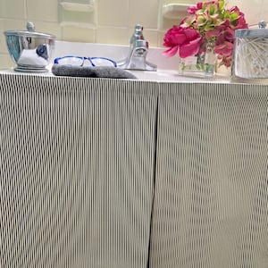 Tailored Sink Skirt Kitchen |bathroom |console Table |laundry Room ...