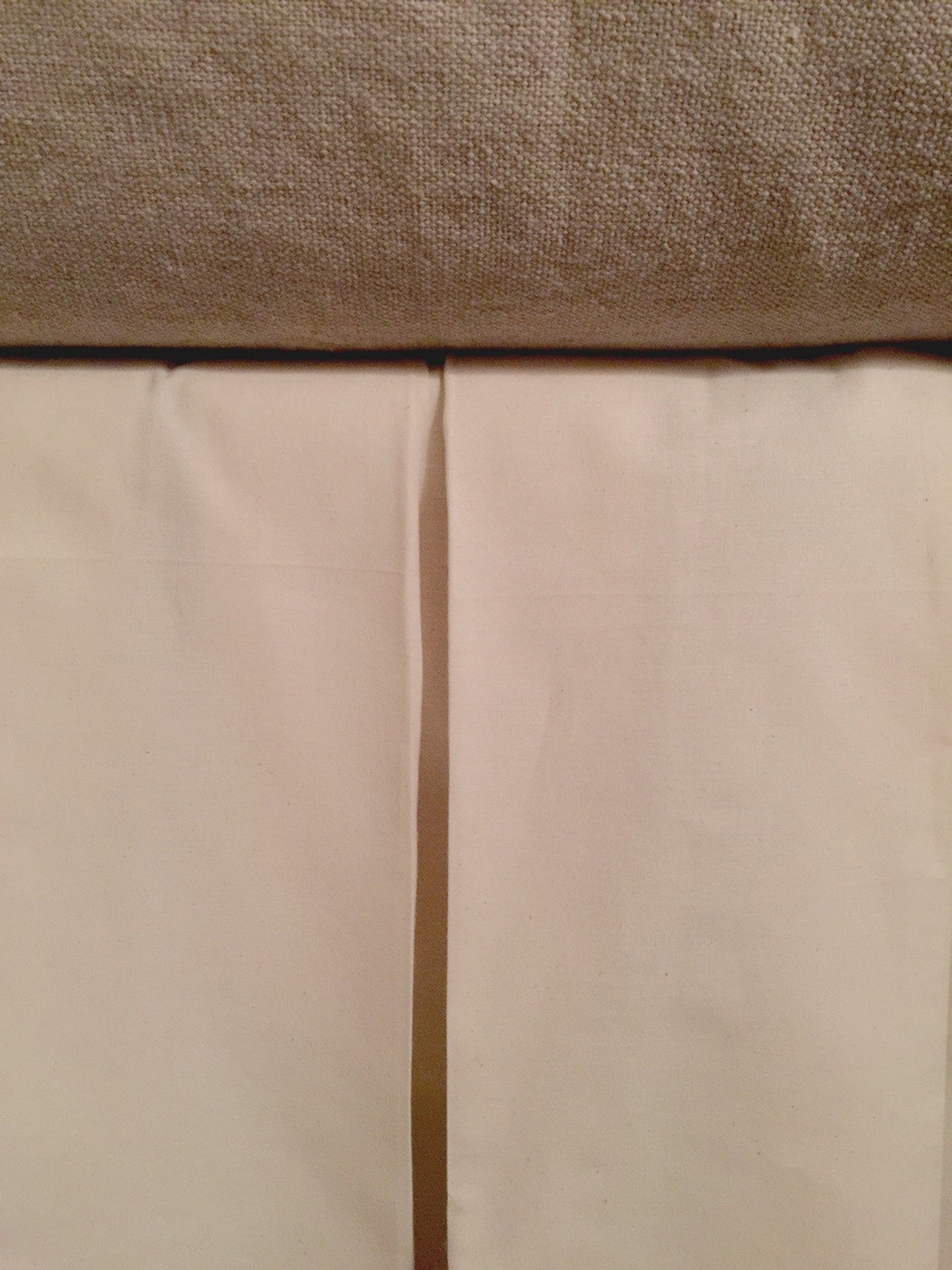 Flirty Box Pleated Dust Ruffle Cottage Farmhouse - Etsy