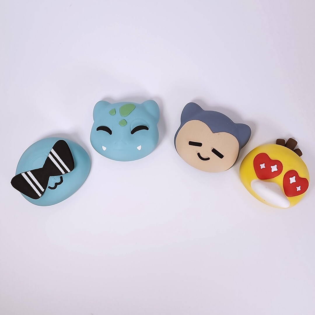 Pokémon 3D Printed Magnets – Cute & Colorful Fridge Decor – Perfect ...